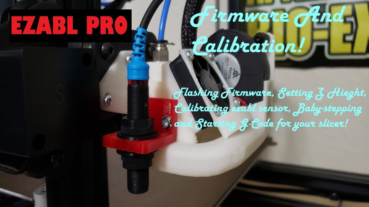 Flashing Firmware And Running EZABL Pro Sensor On Sunlu S8 - YouTube