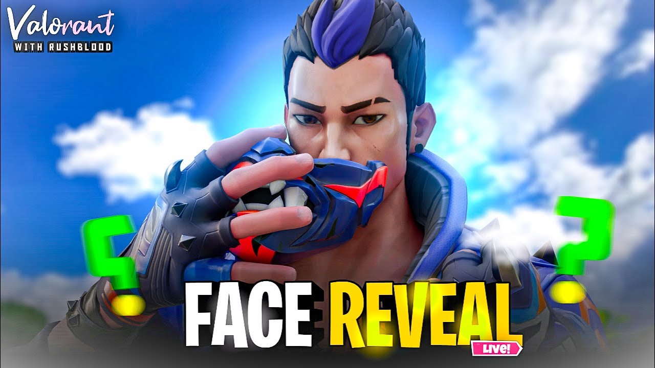 Face Reveal? [ Valorant India Live] - YouTube