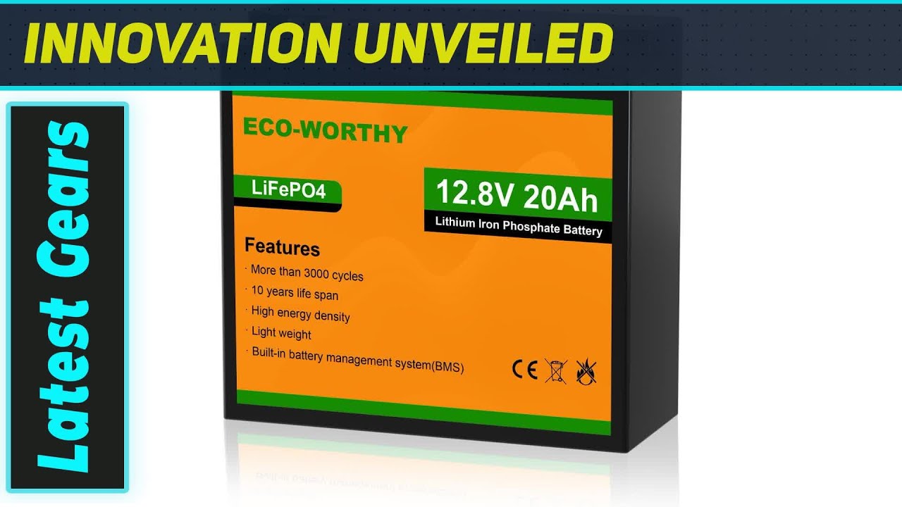 ECO-WORTHY 12V 20Ah Lithium Battery – Best Lightweight Power Solution ...