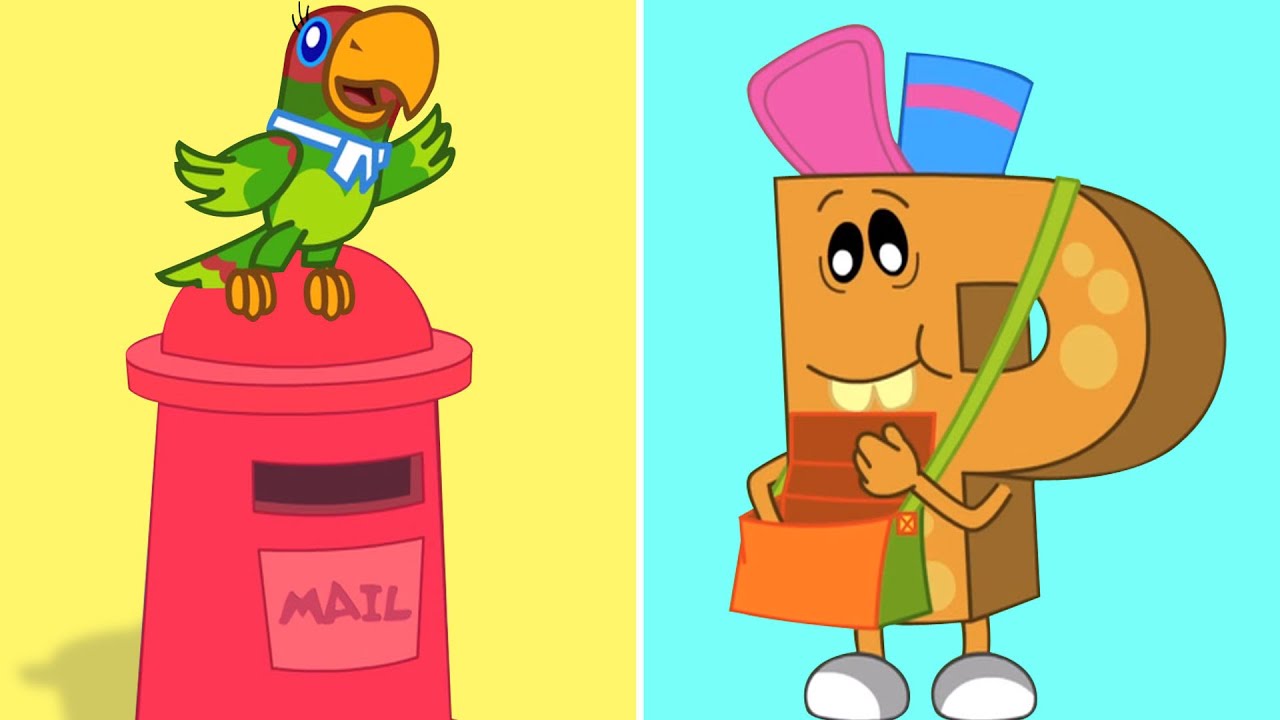 ABC Monsters: Meet Letter P | Learn English Alphabet | Videos for Kids ...