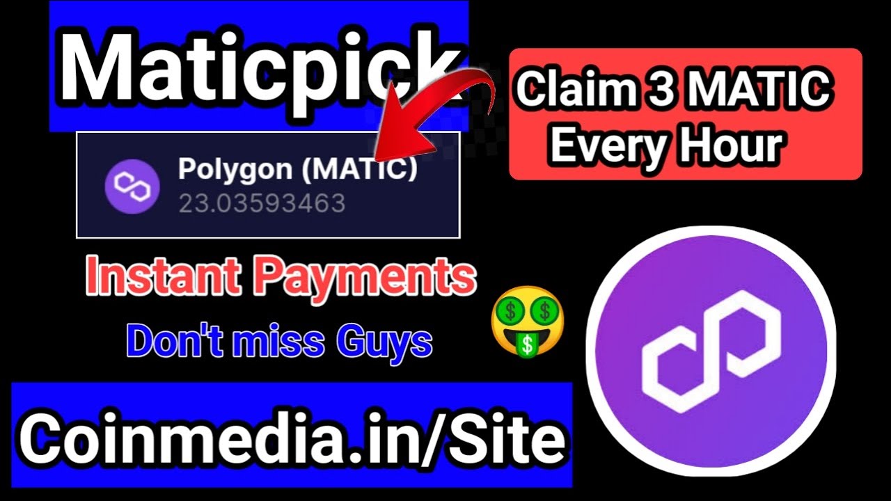 High Paying Matic Faucet | Claim 3 Matic Every Hour | FREE Polygon ...