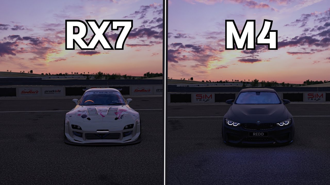 BMW M4 & MAZDA RX7 GAMEPLAY! (Assetto Corsa) - YouTube
