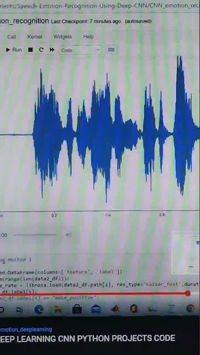 SPEECH EMOTION RECOGNITION USING DEEP LEARNING CNN PYTHON PROJECTS CODE - YouTube