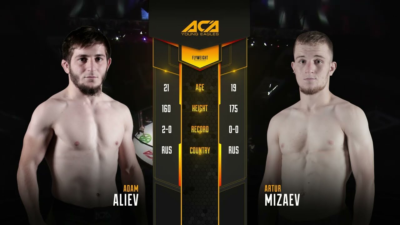 Адам Алиев vs. Артур Мизаев | Adam Aliev vs. Artur Mizaev | ACA YE 28 ...
