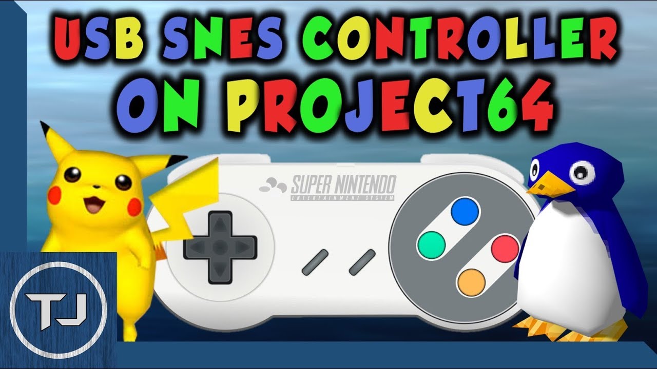 Connect & Setup USB SNES Controller On Project64! - YouTube