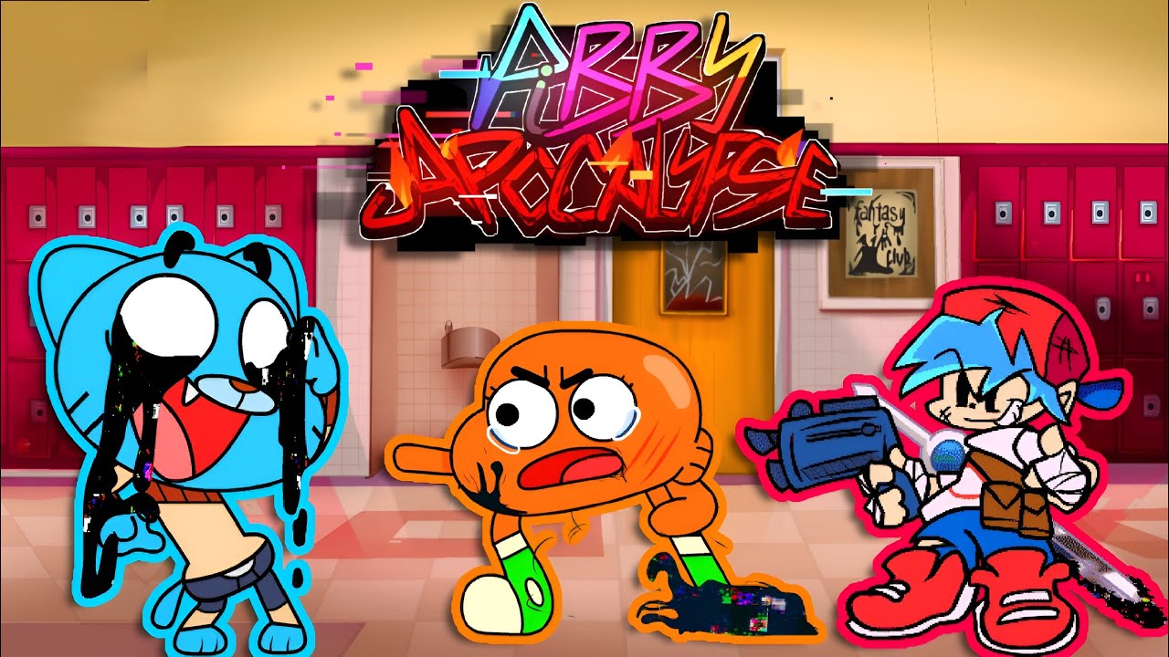 FNF MY AMAZING WORLD LATAM VERSION PLAYABLE #gumball #darwin - YouTube