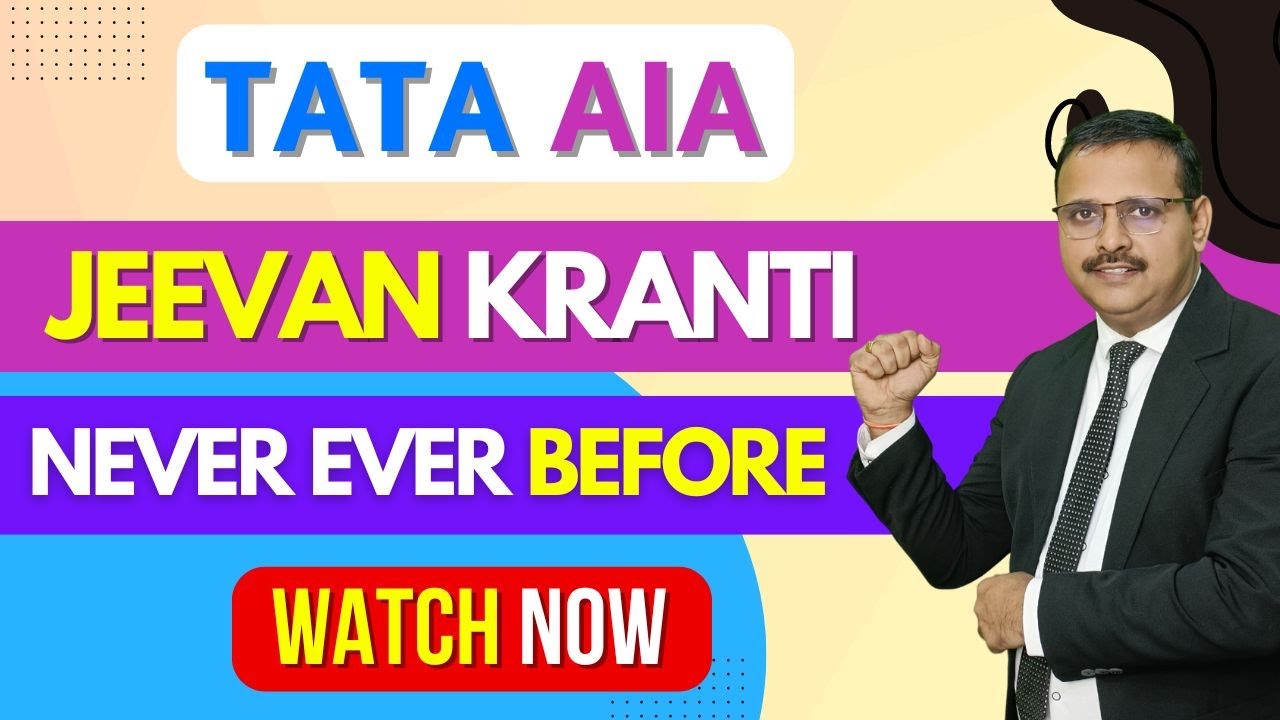 Unlock ULIP Based TATA AIA Jeevan Kranti Plan - Start Investing Just ₹8000 | Yogendra Verma ...