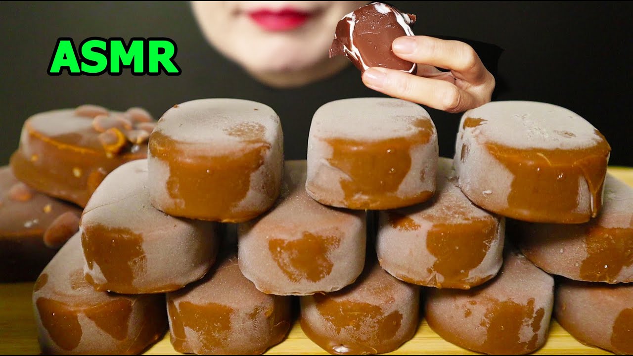 Asmr 초콜릿 아이스크림 티코 구구 Chocolate Ice Cream Tico Googoo Youtube