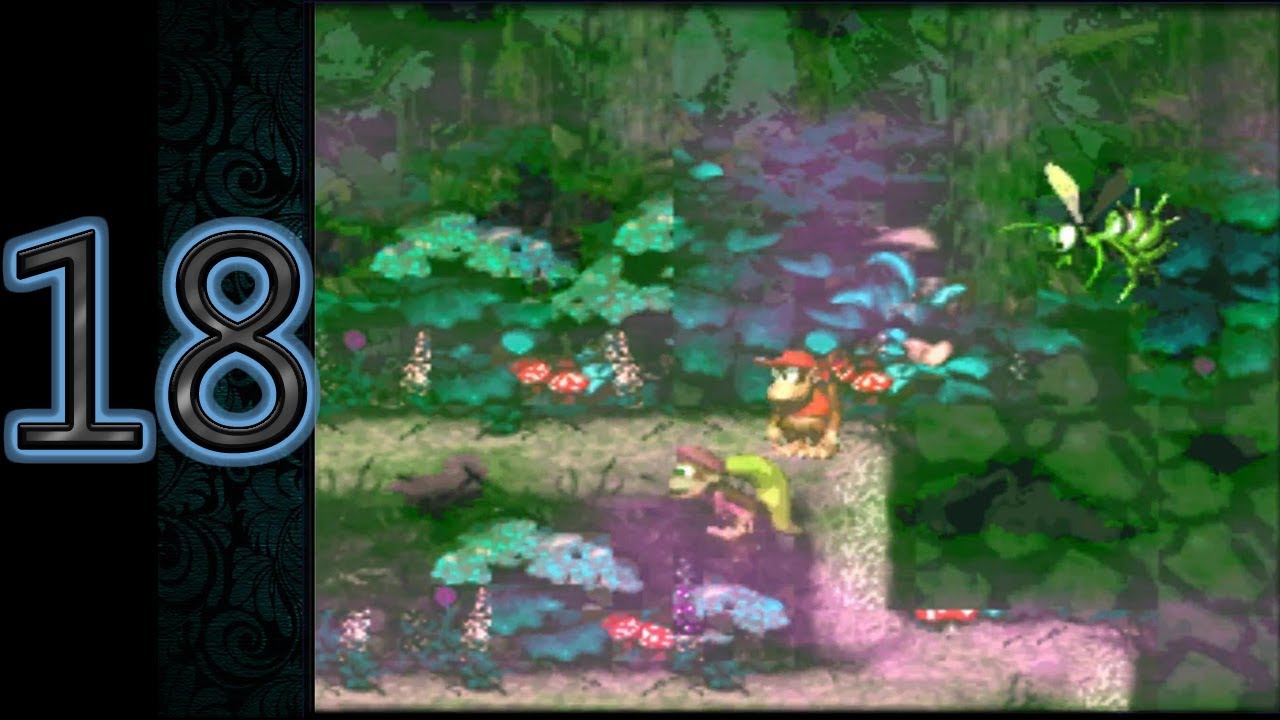 DKC2 Lost Levels Romhack (Blind) Part 18: Misty Forest - YouTube