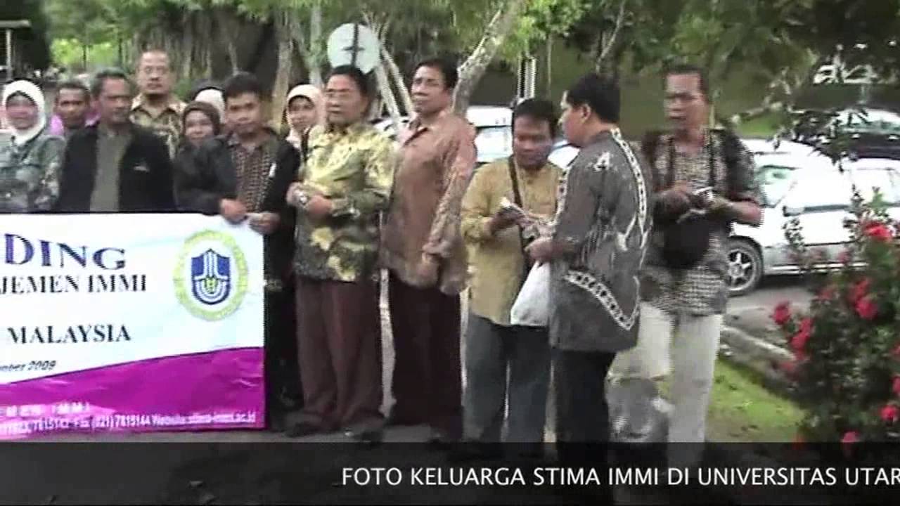 Studi Banding STIMA IMMI Jakarta ke Universitas Utara Malaysia - YouTube