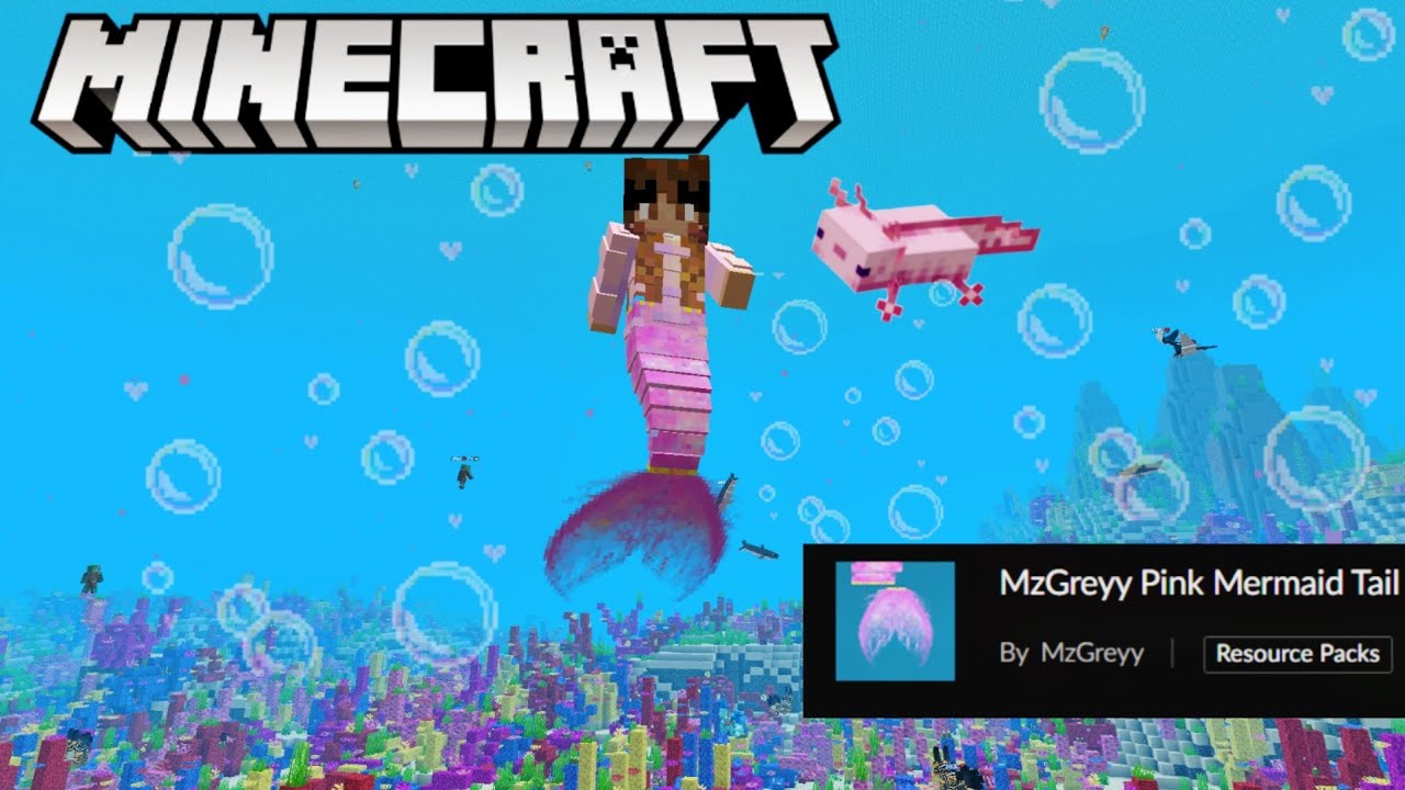 MzGreyy Mermaid Tail Texture Pack🎀 - YouTube