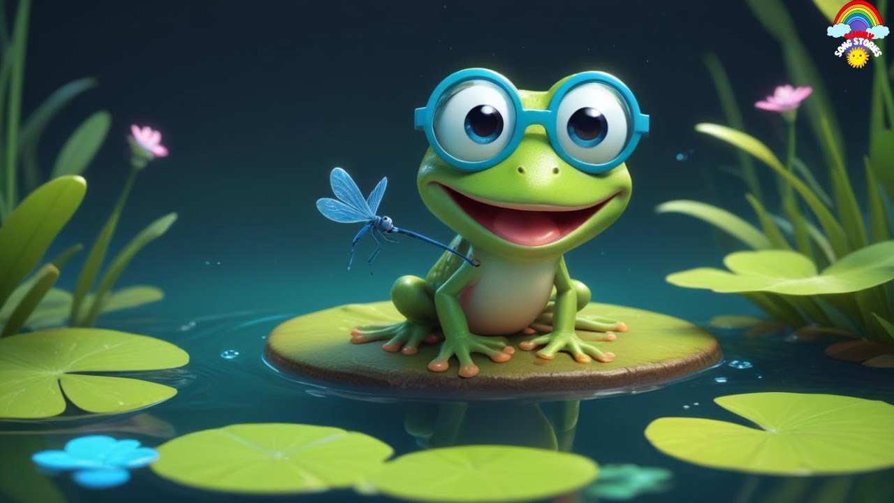 🐸 Freddy the Frolicsome Frog | Fun and Educational Rhymes for Kids 🐸 # ...