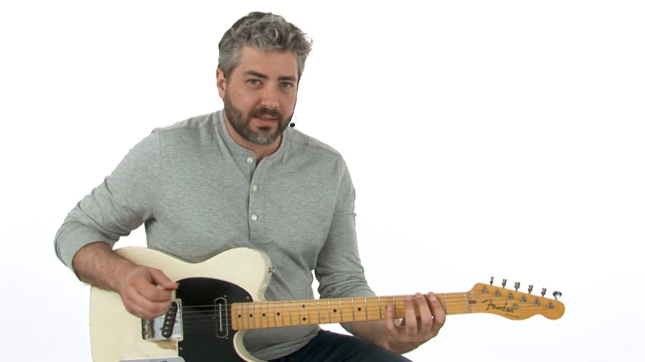 🎸Country Guitar Lesson - Five Positions with Passing Tones ...