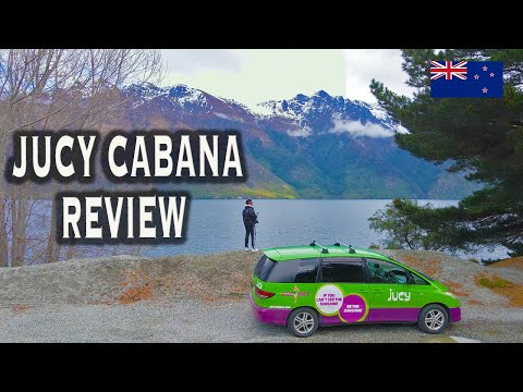 This is JUCY CABANA New Zealand camper van | Walk thru tour | What to expect