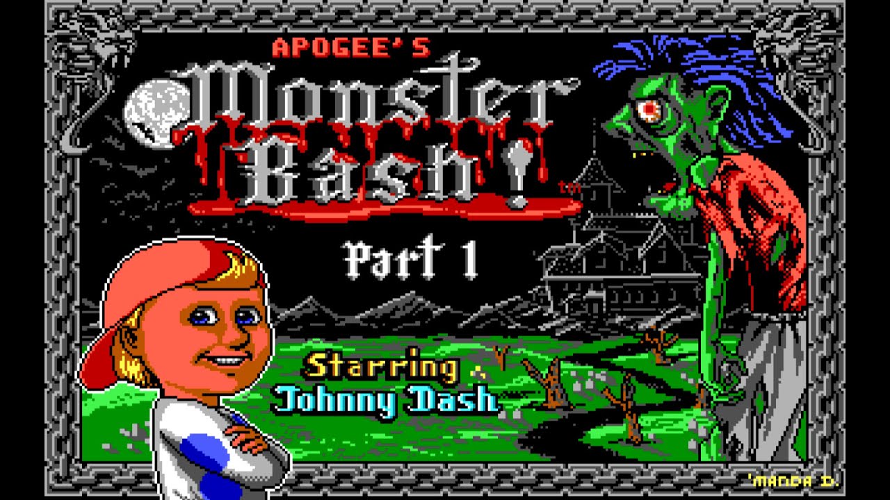 Monster Bash Part1 / MS-DOS - YouTube