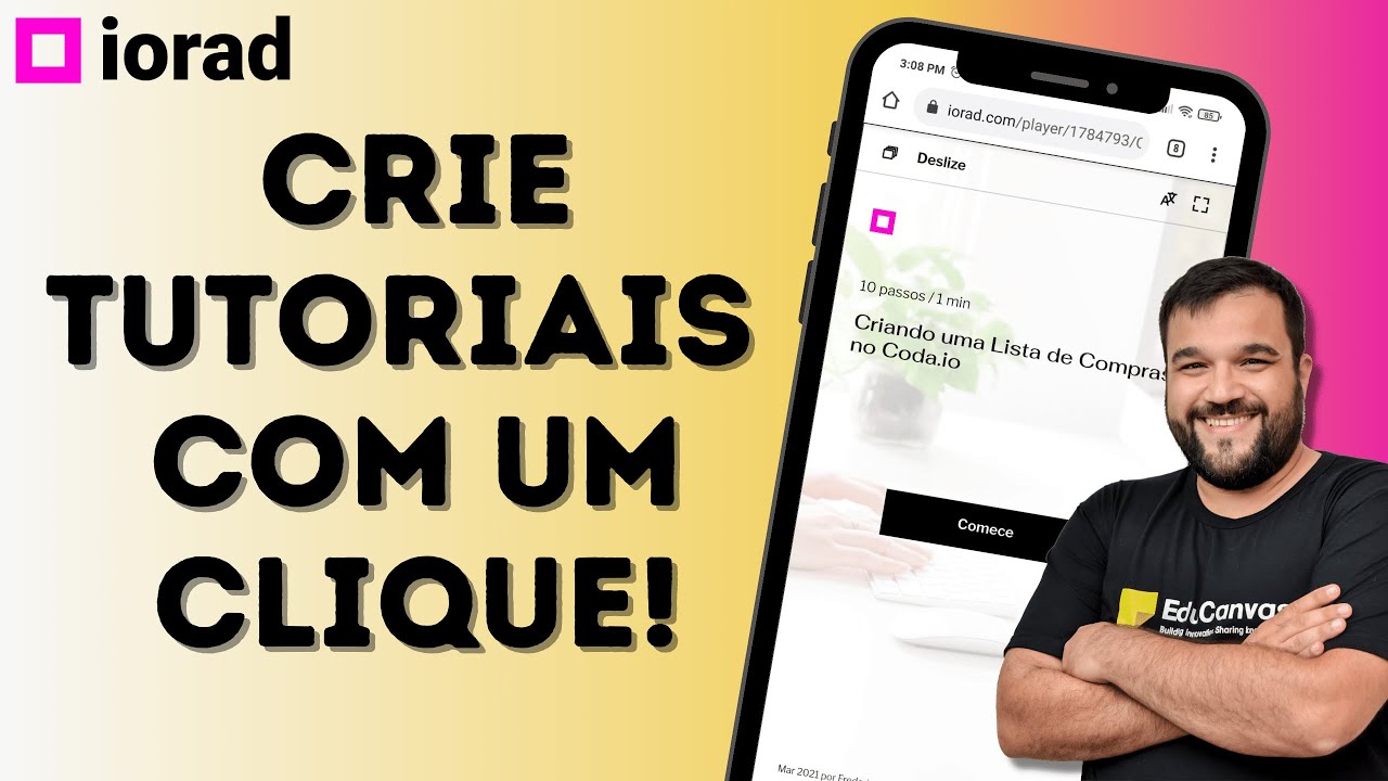 Crie tutoriais com um clique | iorad Tutorial - YouTube