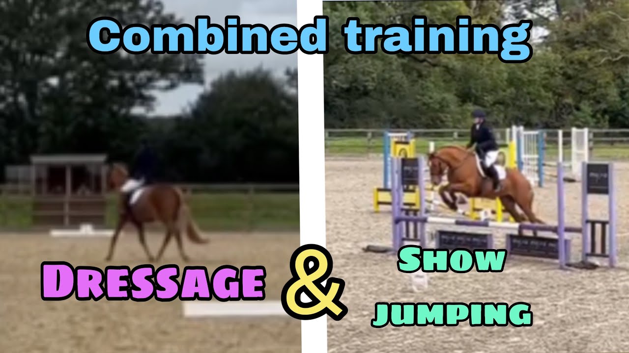 COMBINED TRAINING COMPETITION VLOG!! Dressage & showjumping!! |Crazy ponies - YouTube