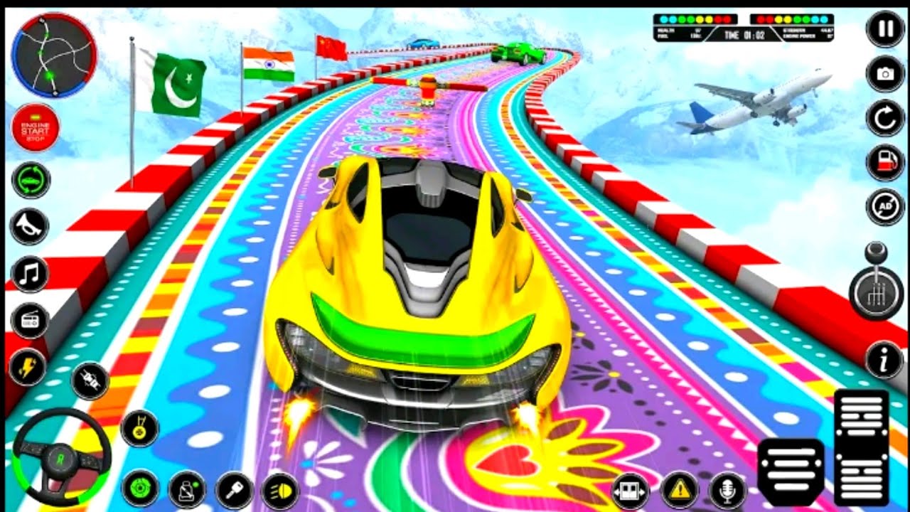 super crazy mega ramp gta car racing - mega ramp gta car racing ...