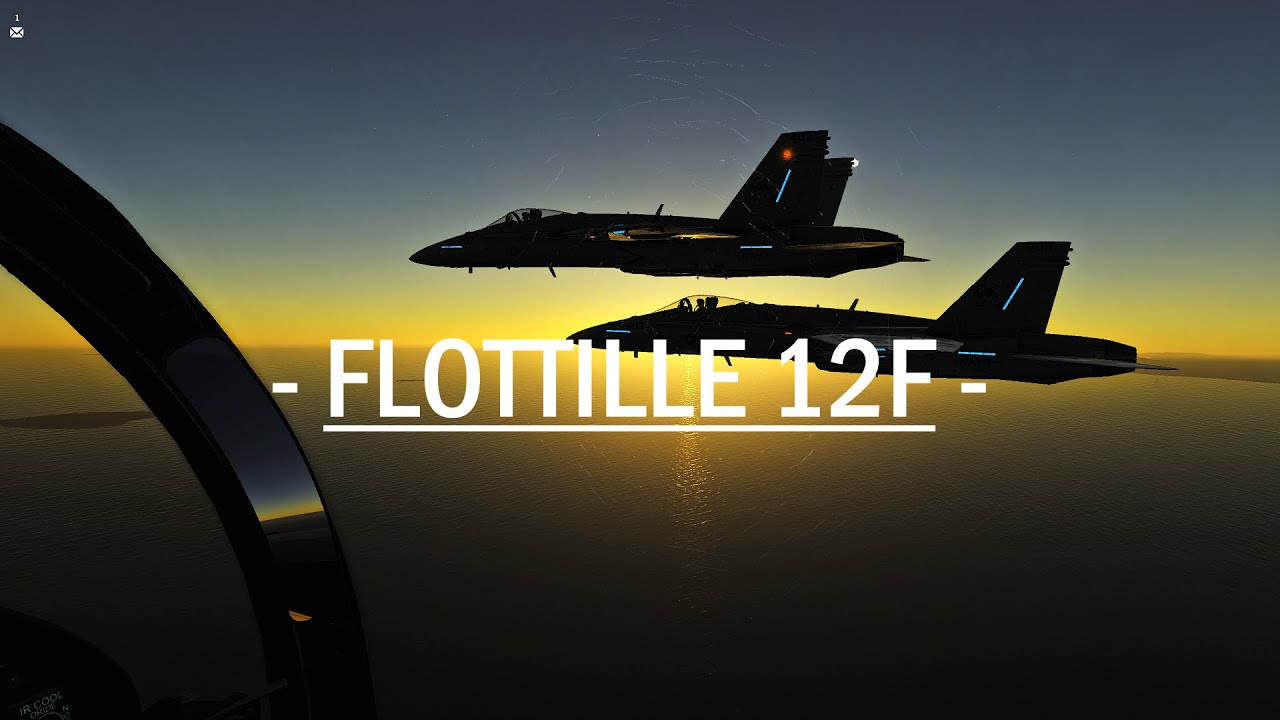 DCS World Fan Movie // Flottille 12F On DCS World - YouTube