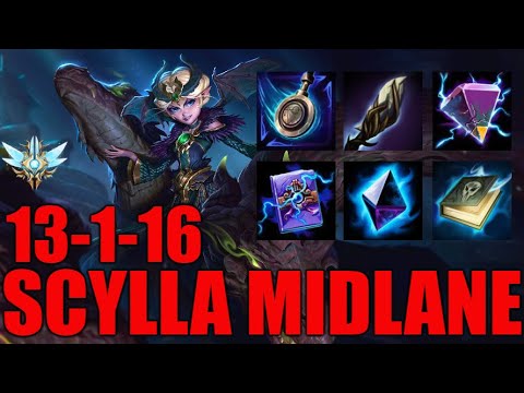 Destroying the enemy team single handedly , Scylla Midlane - Smite ...