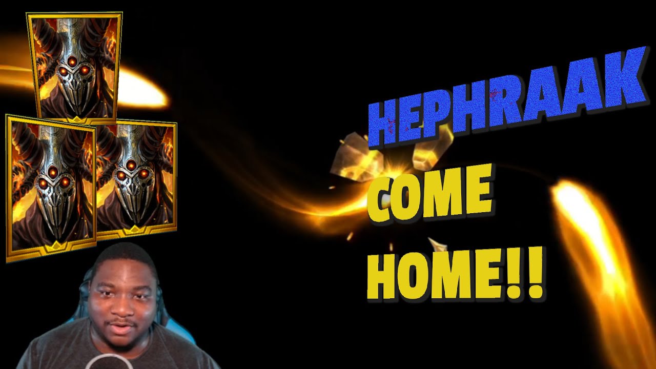 HEPHRAAK 10X TURNED ON OR NAH?! PULLED SOMETHING JUICY! | Raid: Shadow ...