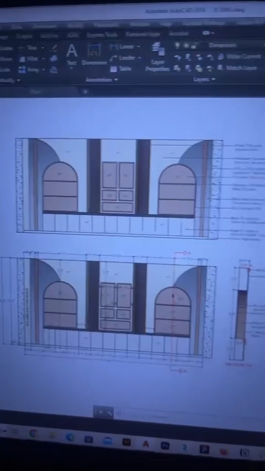 2d detailing glimpse#luxury #interior #trending #detailing #2d #working #royalinterior # ...