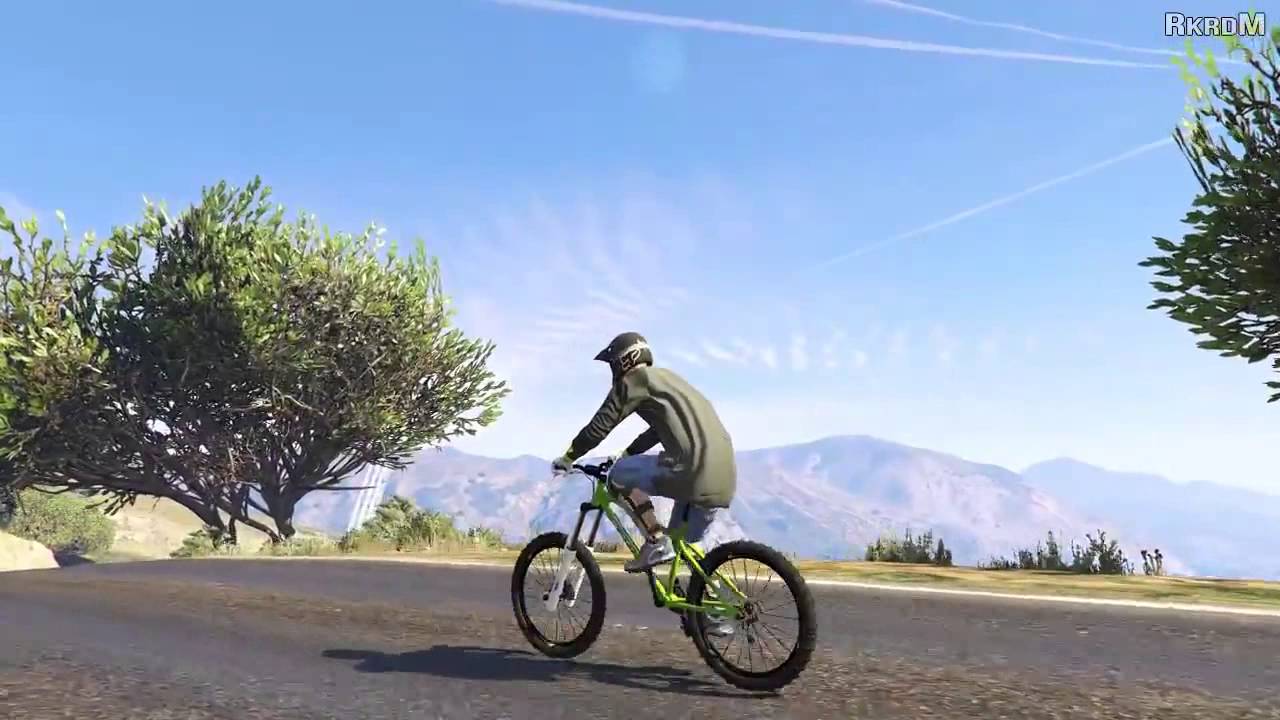 GTA V: MTB +ON TRAIL ( SOY UN. PROFECIONAL XD ) - YouTube