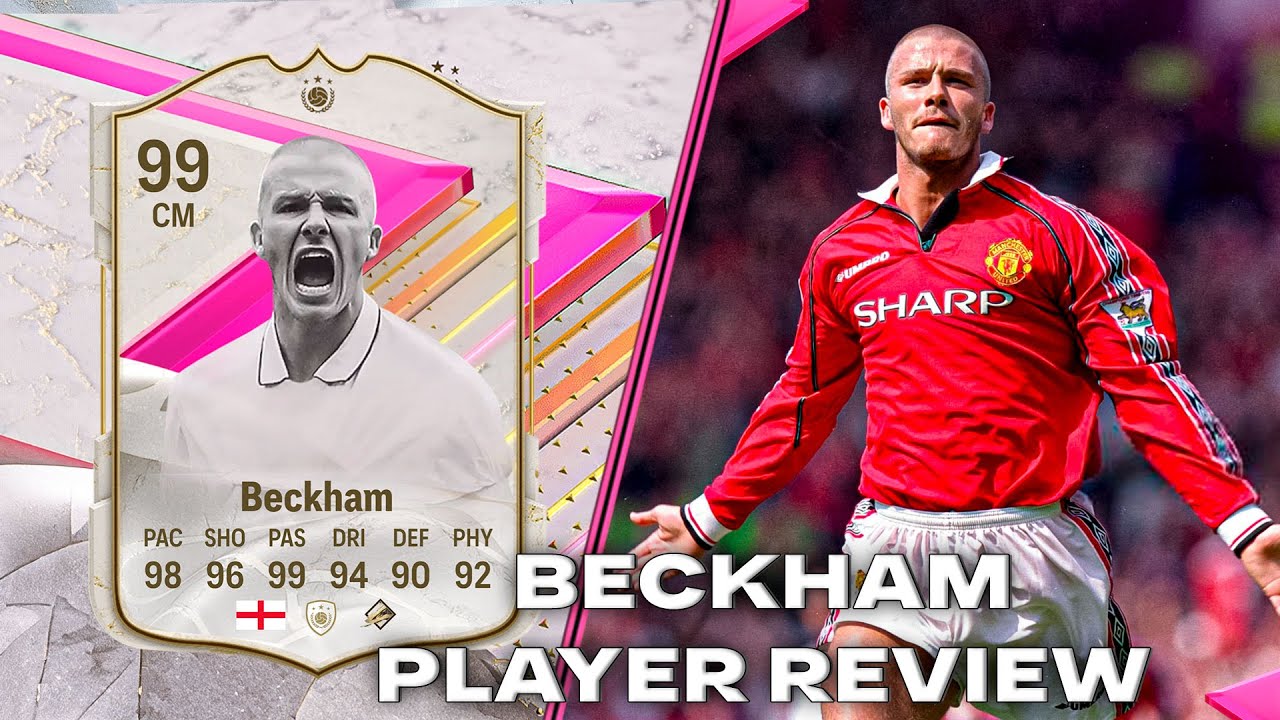 MI CARTA FAVORITA !!! // BECKHAM 99 ICON FUTTIE PLAYER REVIEW - YouTube