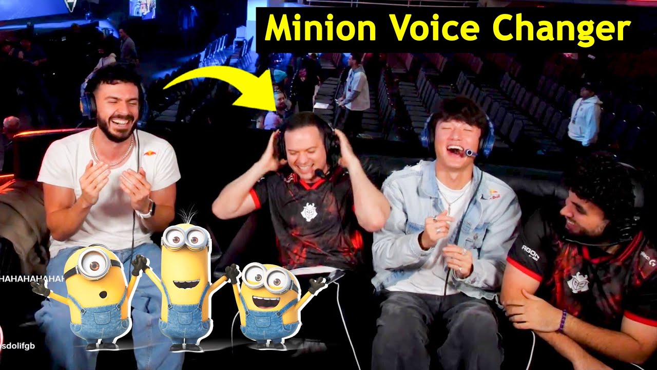 Tarik & iiTzTimmy Troll G2 Babybay with a Minion Voice Changer During ...