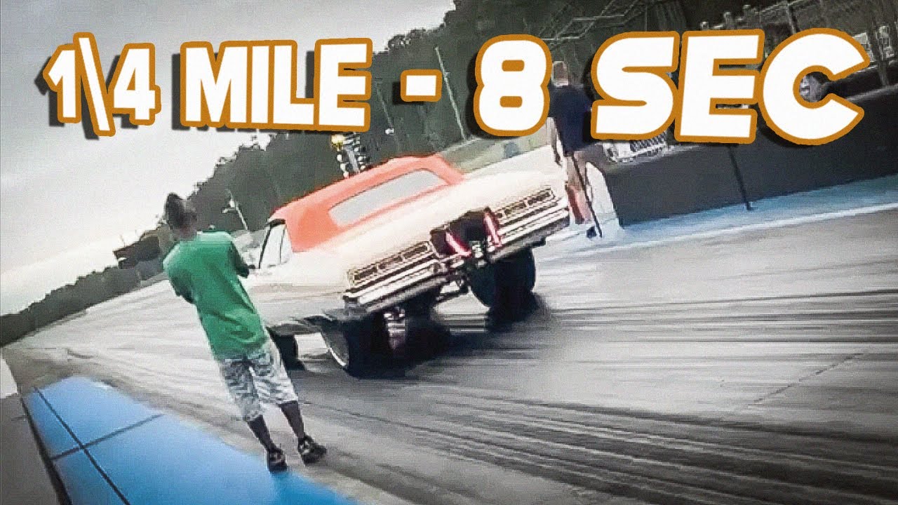 1\4 Mile - 8 Sec on 26's Donk Chevy! Fastest Chevrolet Donk in the Hood ...