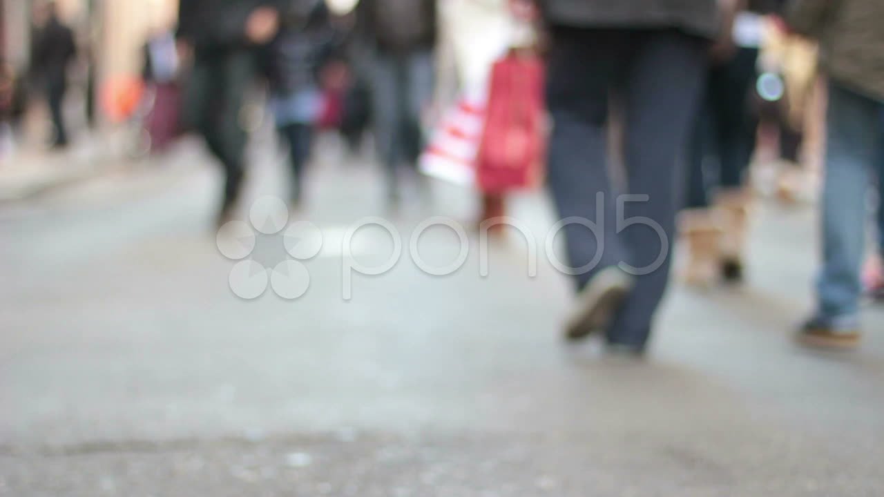 People Walking Slow Motion. Stock Footage - YouTube