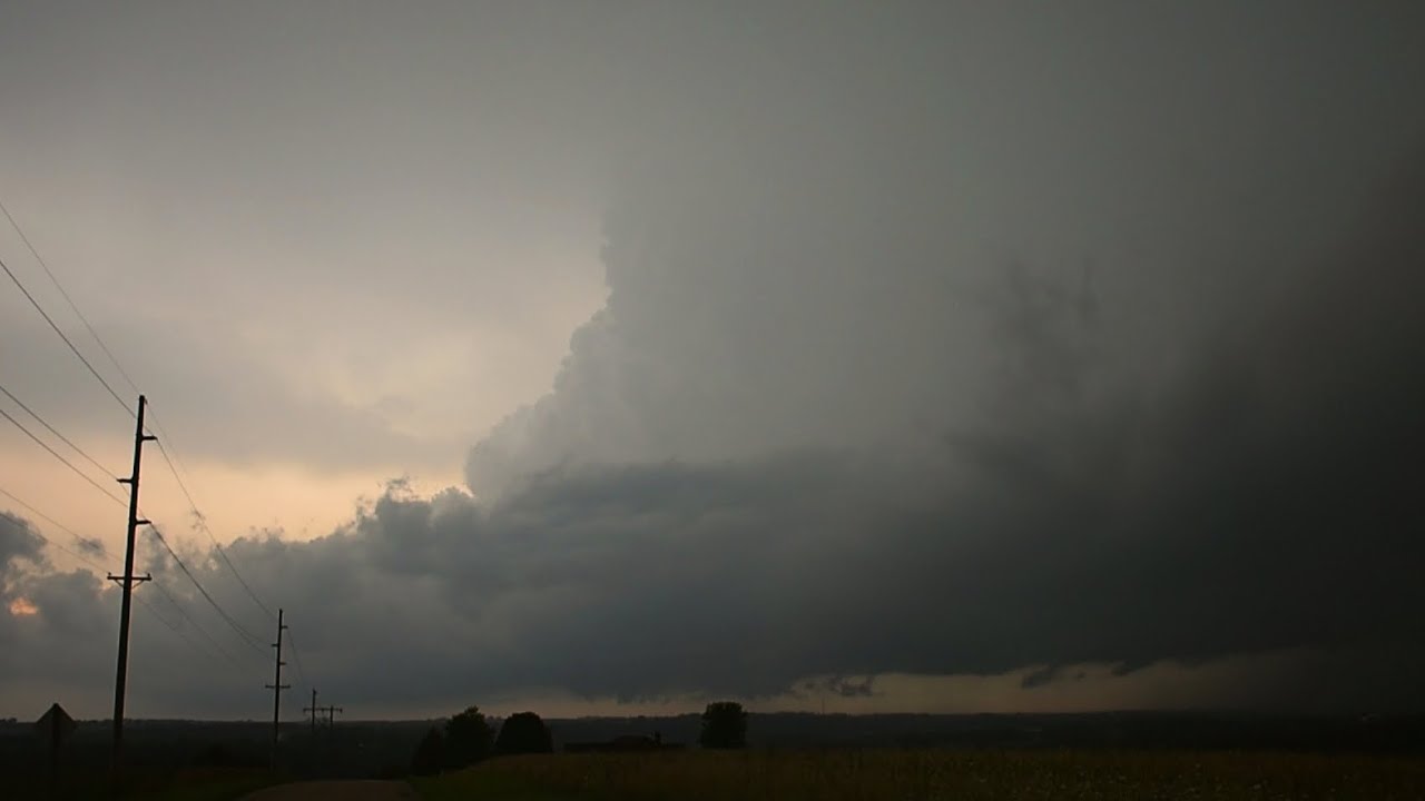 Brief Tornado, Classic Supercell Storm Structure - 8/11/21 - Mineral ...