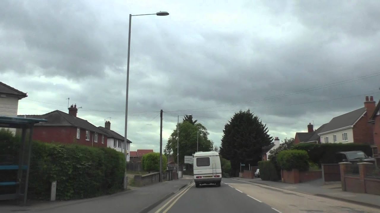 Driving On Bromyard Road A44 & Tudor Way, Worcester, Worcestershire ...