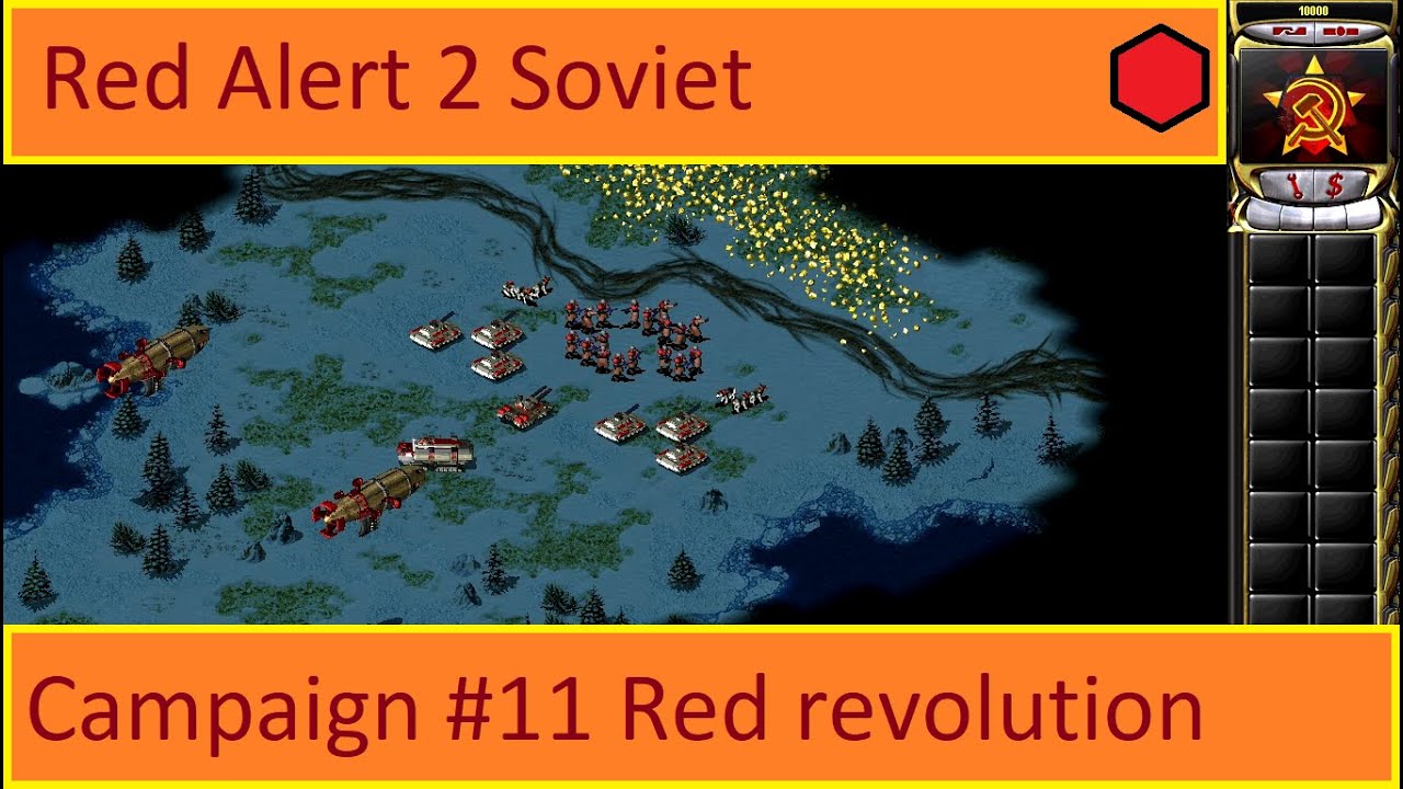Red Alert 2 Soviet Campaigh #11 Red revolution - YouTube