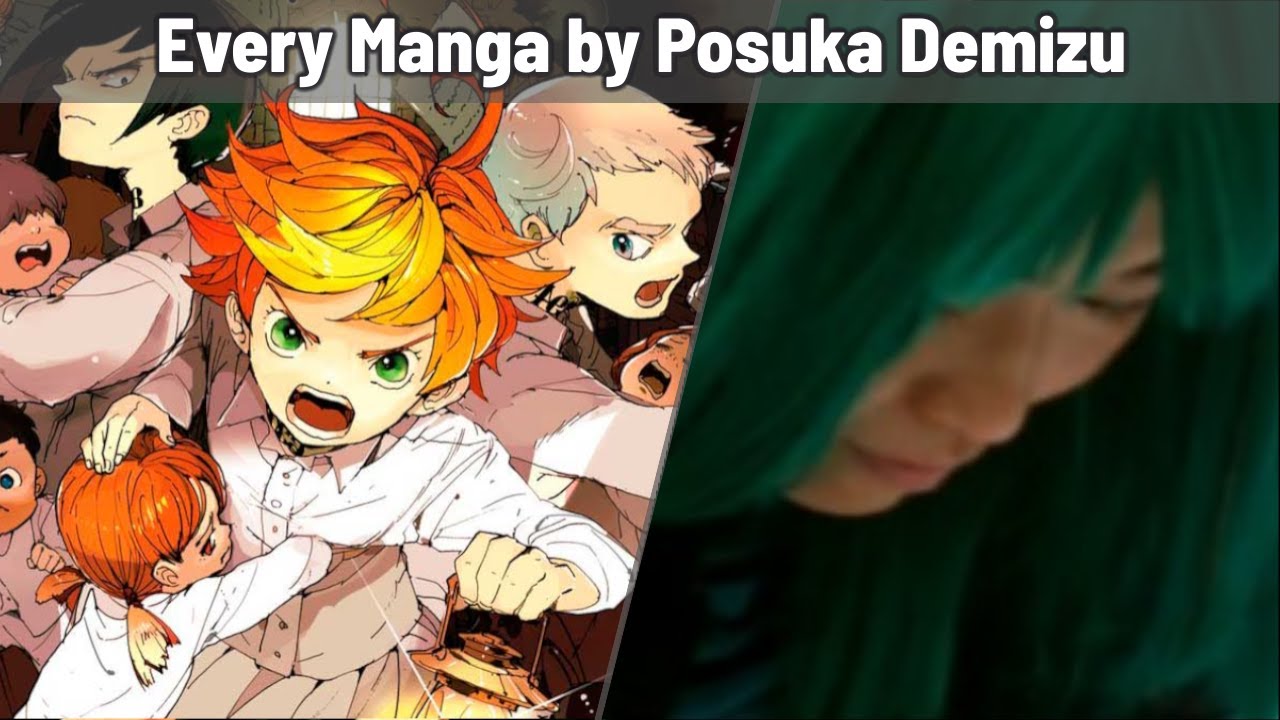 Every Manga by Posuka Demizu (The Promised Neverland Artist) - YouTube