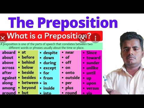 The Preposition What is the Preposition Positive of Preposition # ...