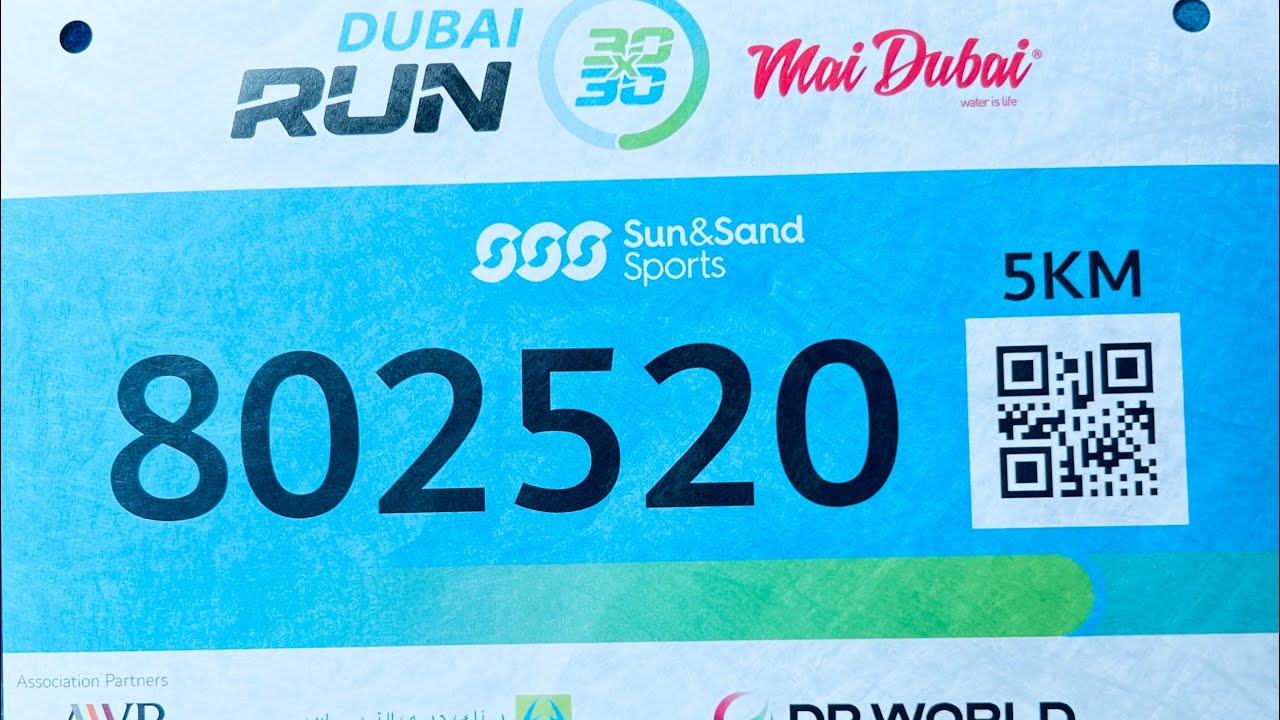 Today we were gone zabeel park for get bib Dubai run - YouTube