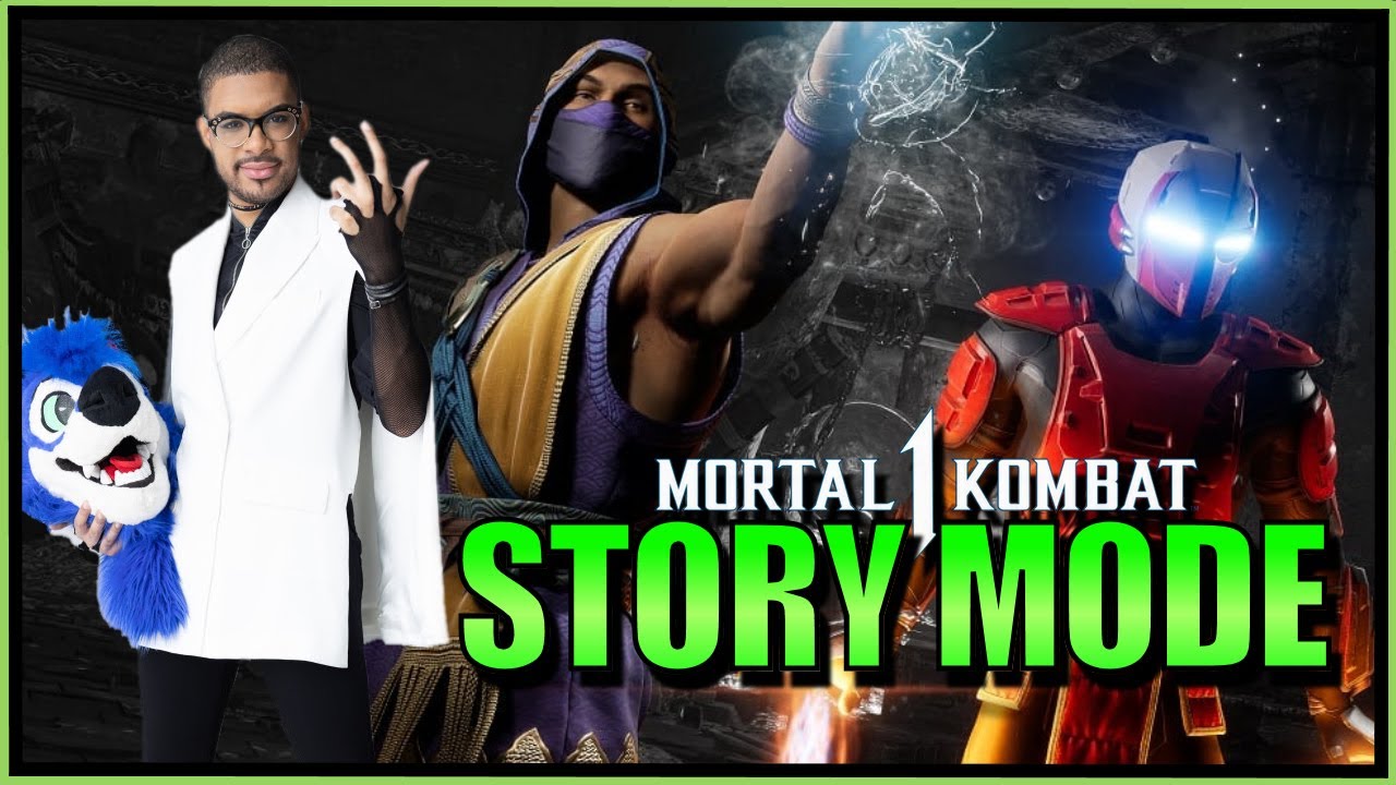 SonicFox - Full Story Mode Playthrough【Mortal Kombat 1】 - YouTube