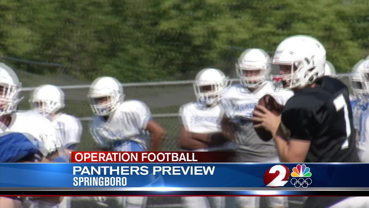 Operation football preview: Springboro Panthers - YouTube