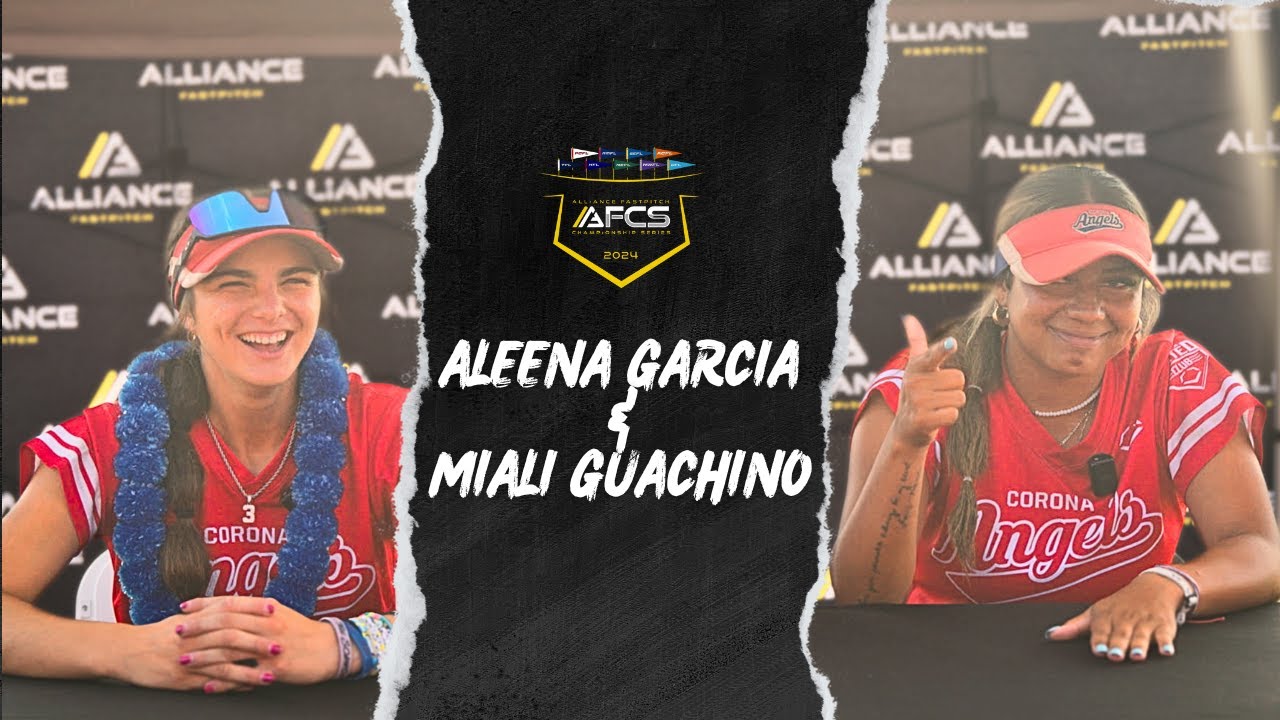 Aleena Garcia and Miali Guachino Press Conference AFCS 2024 || Corona ...