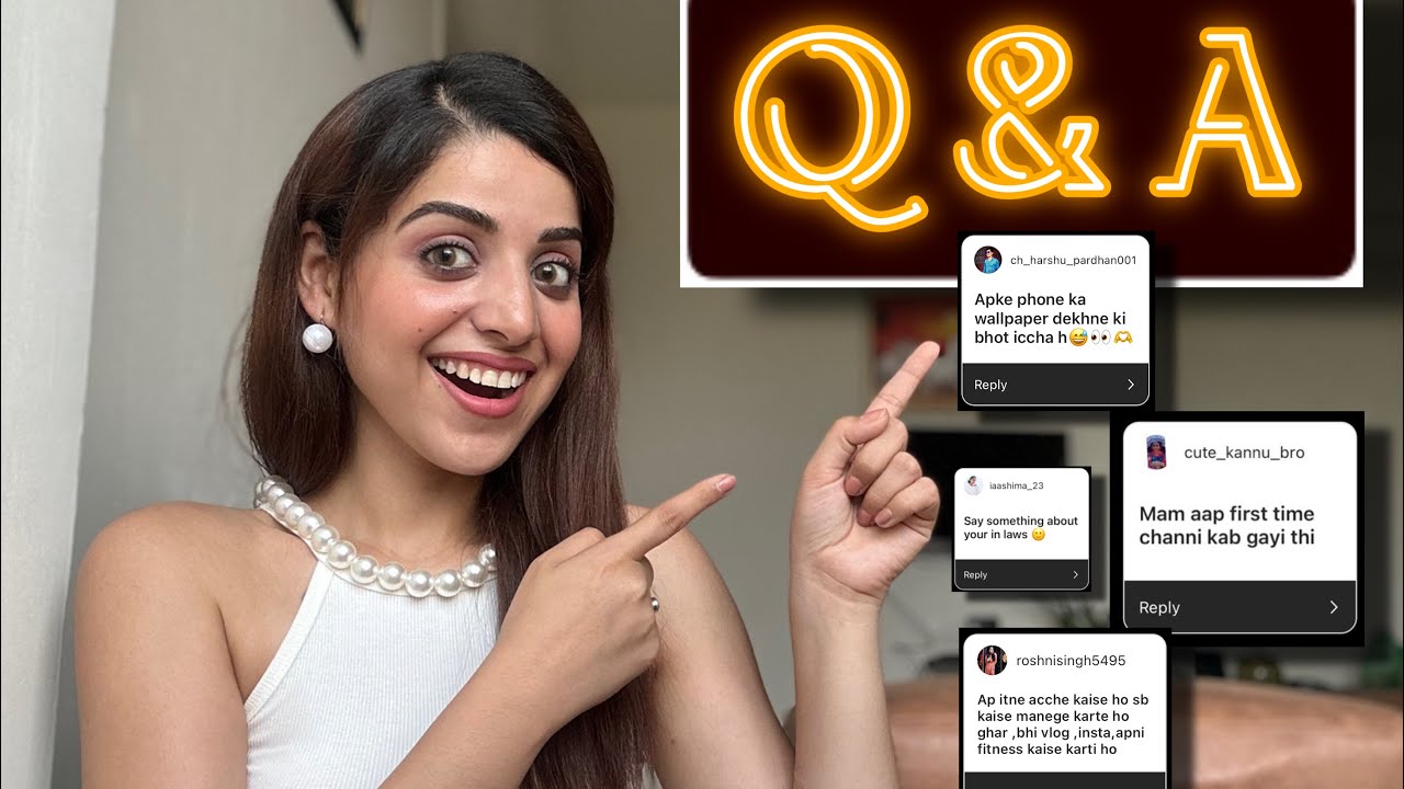 MY VERY FIRST Q & A VIDEO…🫢💞| MAHI GAUR - YouTube