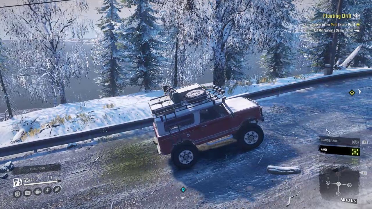 Stuck in the Snow Runner - YouTube