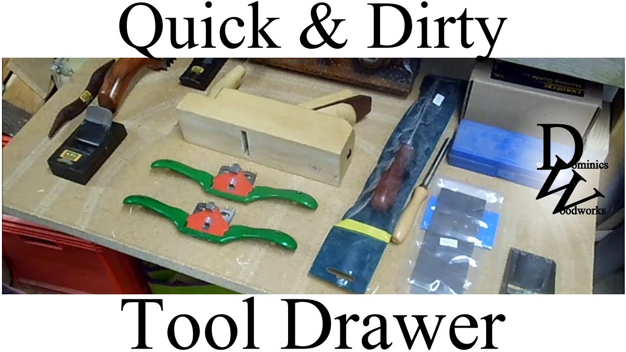Quick & dirty tool "drawer" - YouTube