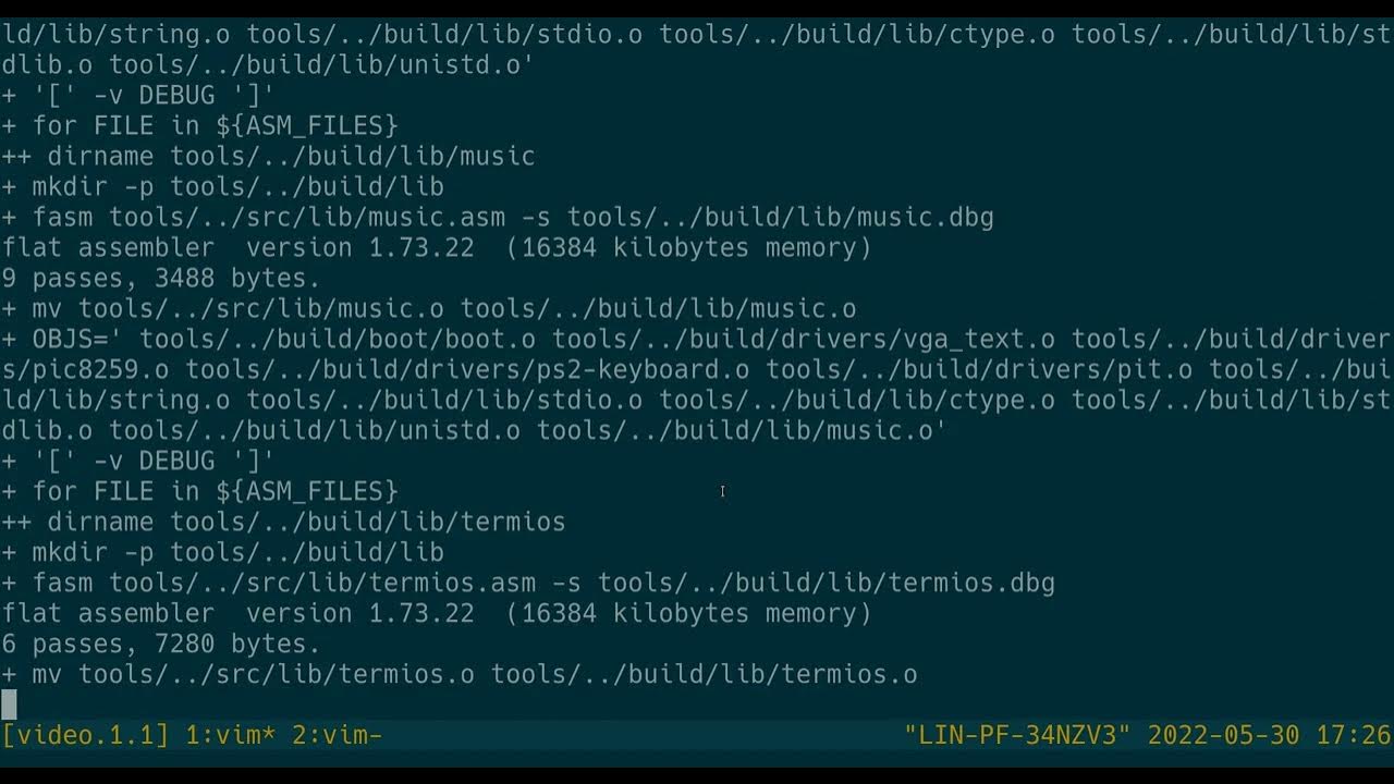 Refactoring VGA driver, COLOURS - part 2 - osdev #13 - YouTube