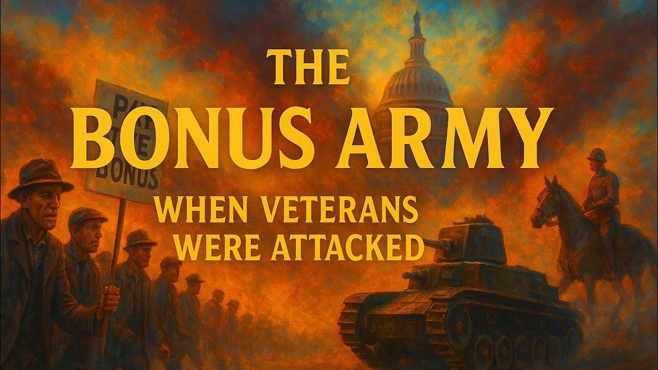 The Bonus Army of 1932: Veterans vs. Their Own Government - YouTube