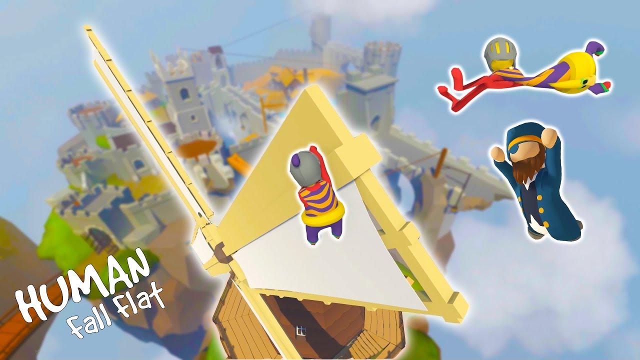 THIS GAME IS RIDICULOUS. (Human Fall Flat) - YouTube