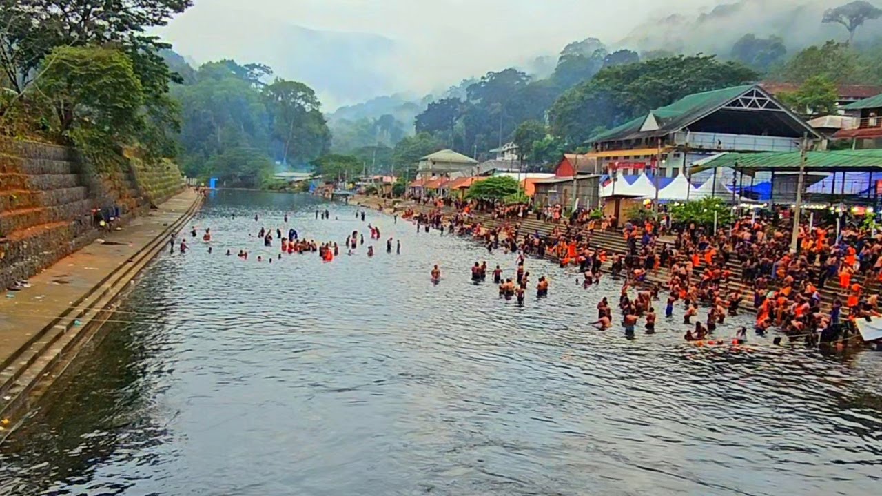 சபரிமலை பம்பை 🌊 Divine Beauty of Sabarimala Pampa River | A Spiritual ...