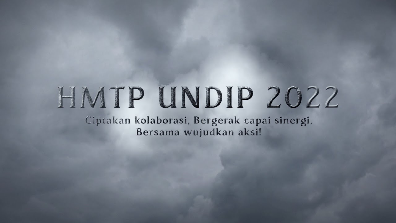 COMPANY PROFILE HMTP UNDIP 2022 - YouTube