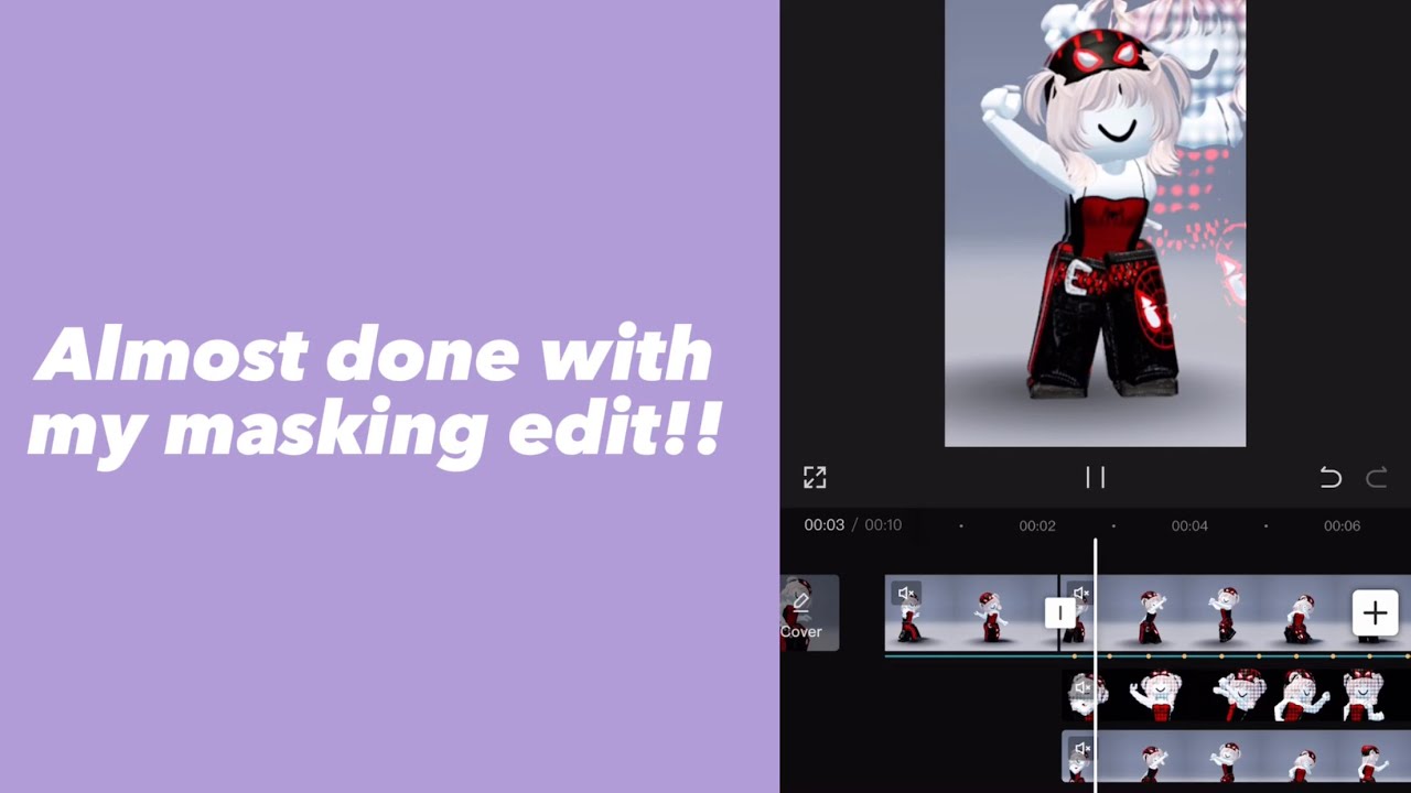 ALMOST DONE WITH MY MASKING EDIT - YouTube