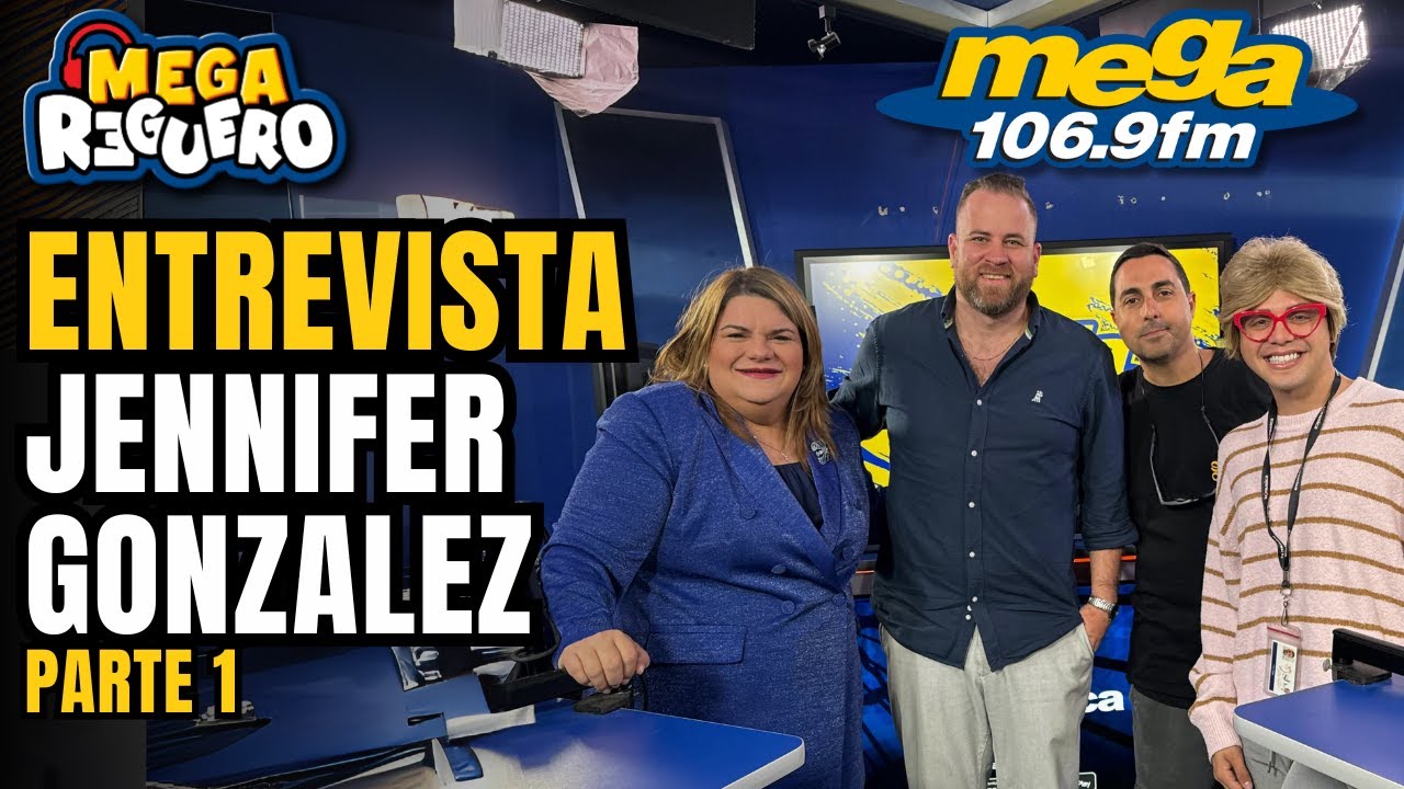 Jennifer González Llega al MEGA REGUERO Parte 1 - YouTube